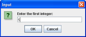 Using Dialog Boxes for Input